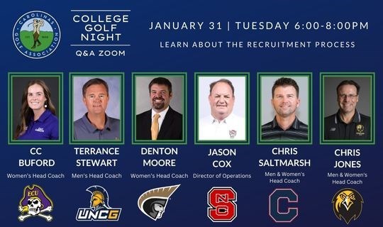 Recorded College Golf Night | TYGA Junior Golf