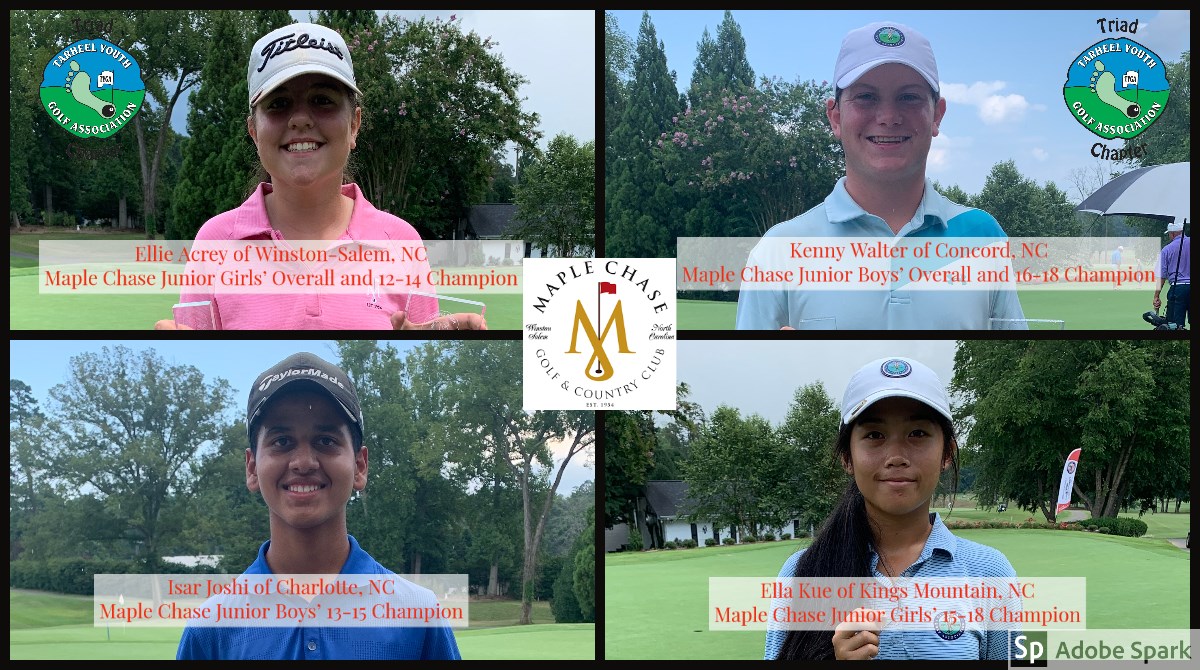 TYGA Triad Maple Chase Junior Results | TYGA Junior Golf